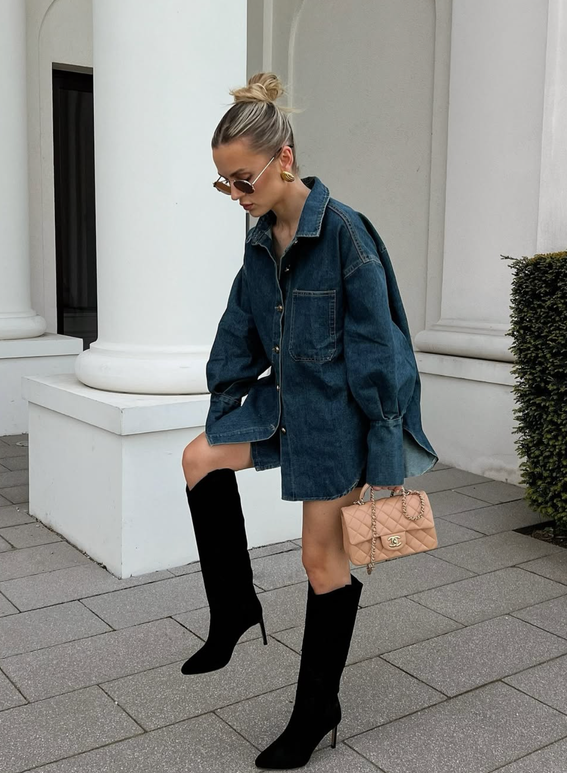 22 Effortless Denim on Denim Outfit Ideas to Love - The Chic Way of Life