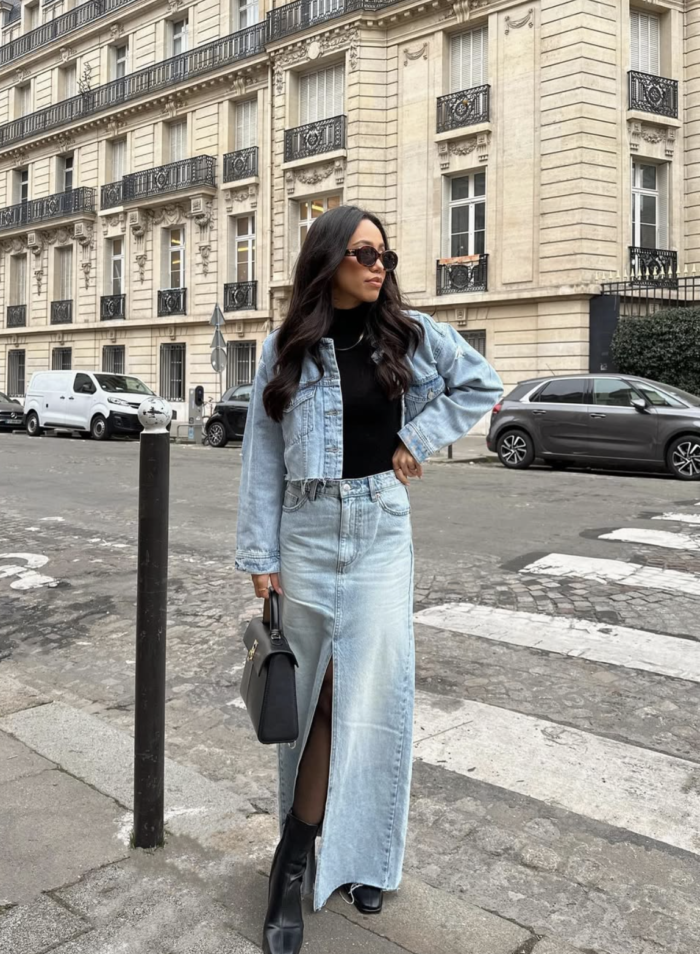 22 Effortless Denim on Denim Outfit Ideas to Love - The Chic Way of Life