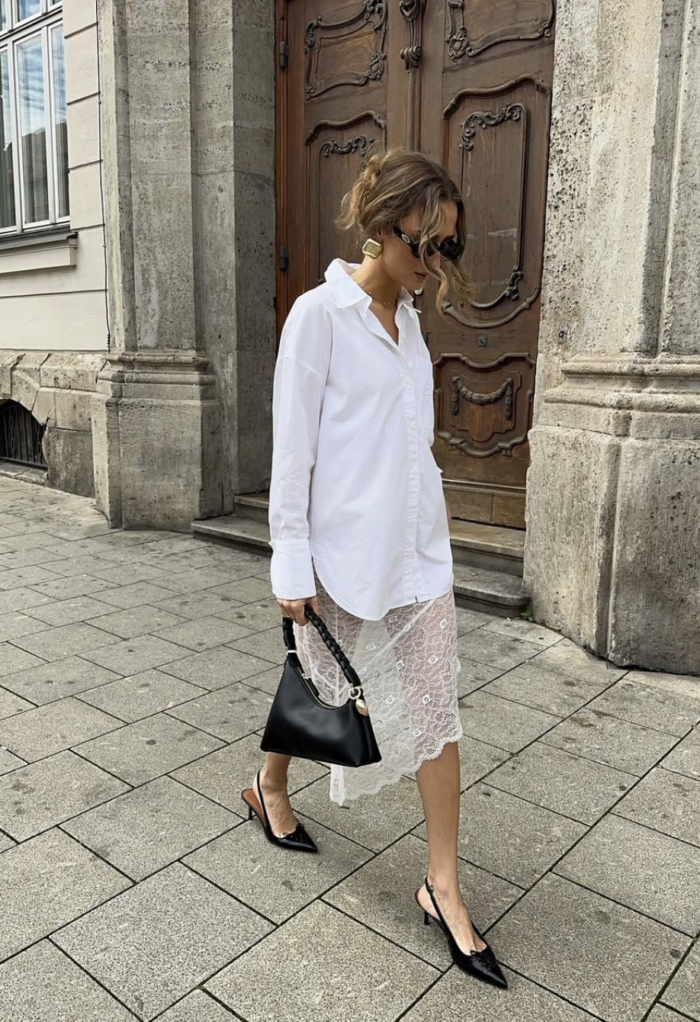 How to wear the Lace Skirt: 15+ Outfits Inspo You’ll Love - The Chic ...
